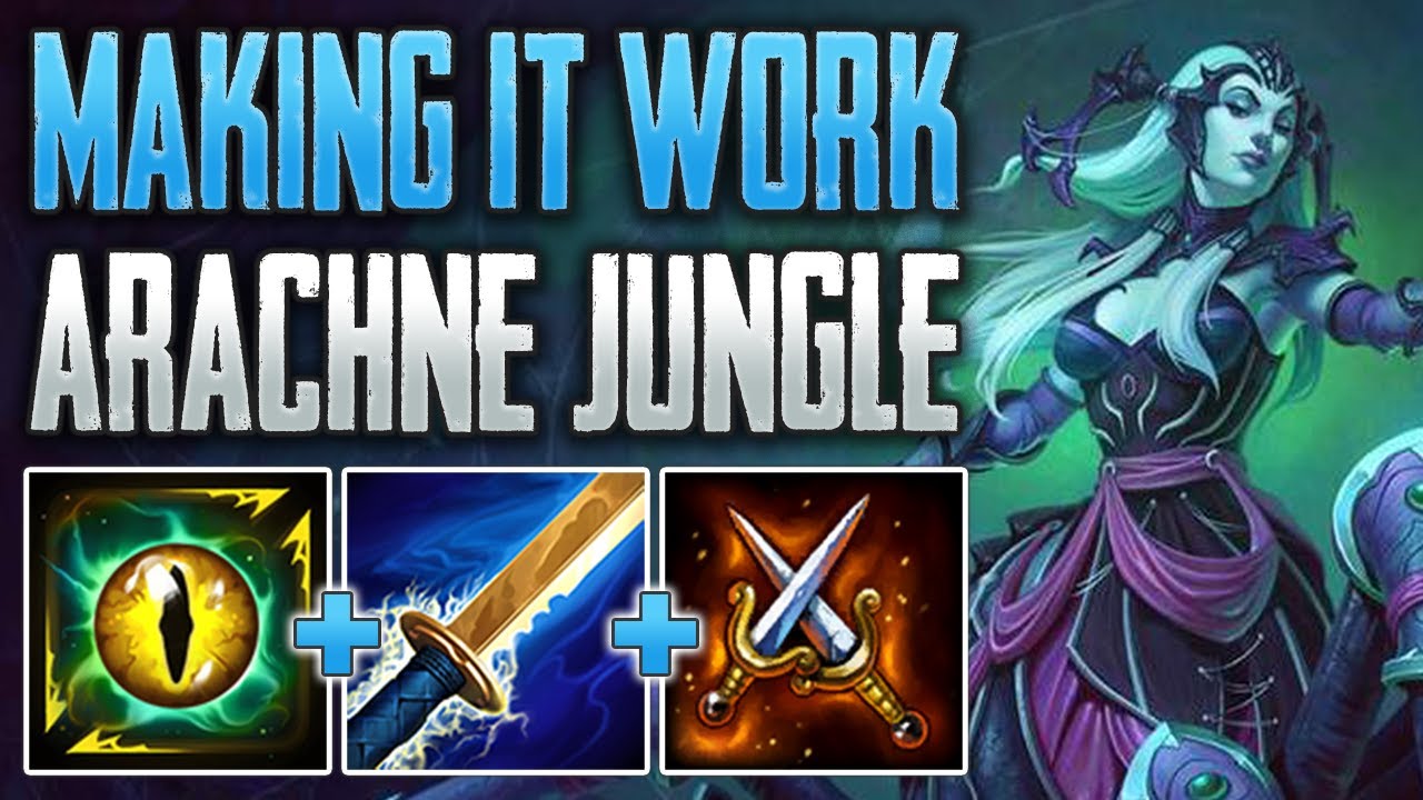 THIS GAME WAS ROUGH! Arachne Jungle Gameplay (SMITE Conquest A-Z) - YouTube