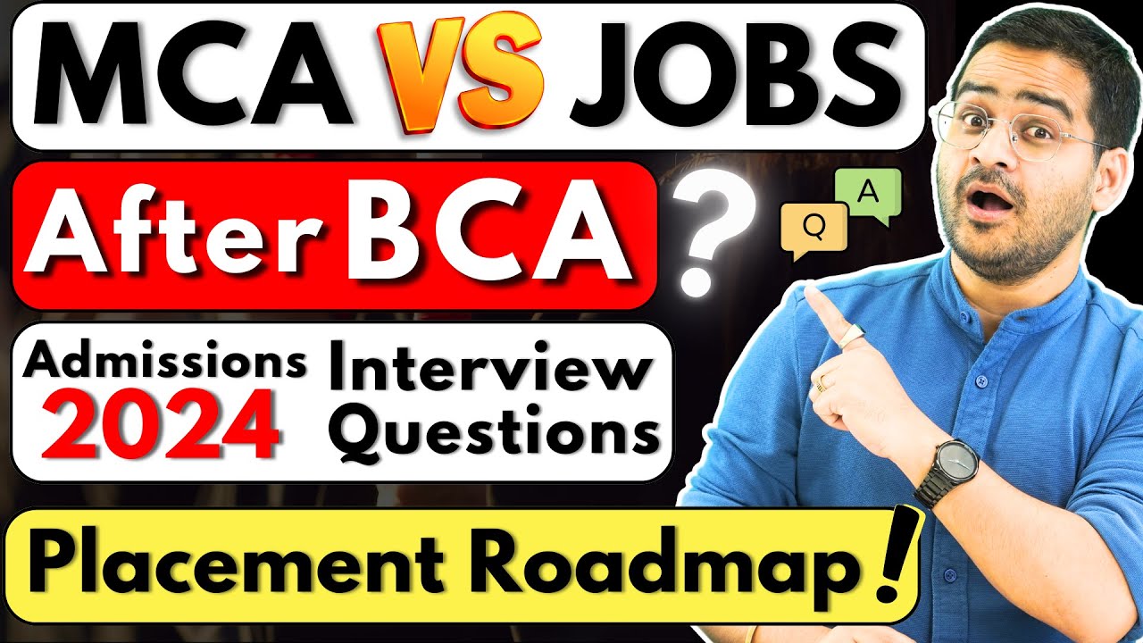🚨After BCA MCA or Jobs? BCA Interview Questions! BCA Placement Roadmap💥 ...
