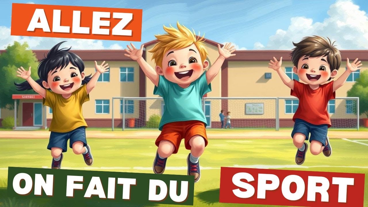 Allez, on fait du sport ! | Chanson pour enfants qui bougent | Sport en ...