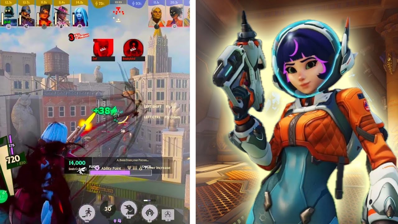 Trying Out Deadlock & JUNO new buffs (Deadlock & Overwatch 2) - YouTube