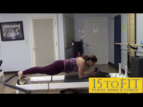 15 to Fit Pilates, Barre and Fitness:  Plank with Shoulder Stabilizers