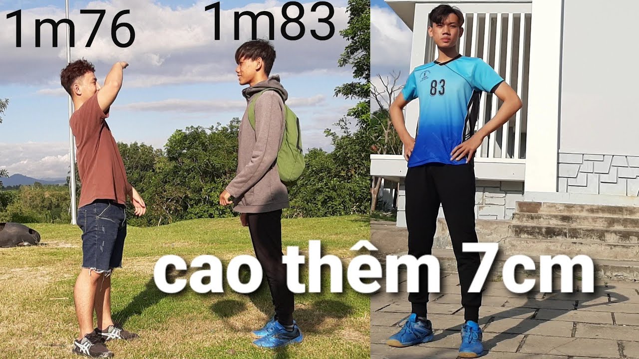 #77 Huy Cán Mốc 1m83 - Hành Trình Cao 7cm Từ 1m76 Lên 1m83 - TĂNG CHIỀU ...