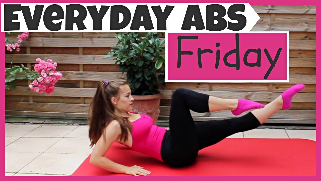 Everyday Abs Series - Friday [3.5 Minute Abs] - YouTube