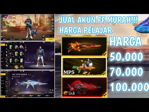 Jual 3 Akun FF Sultan Murah Harga 10 Ribuan !! Akun FF Murah Harga ...