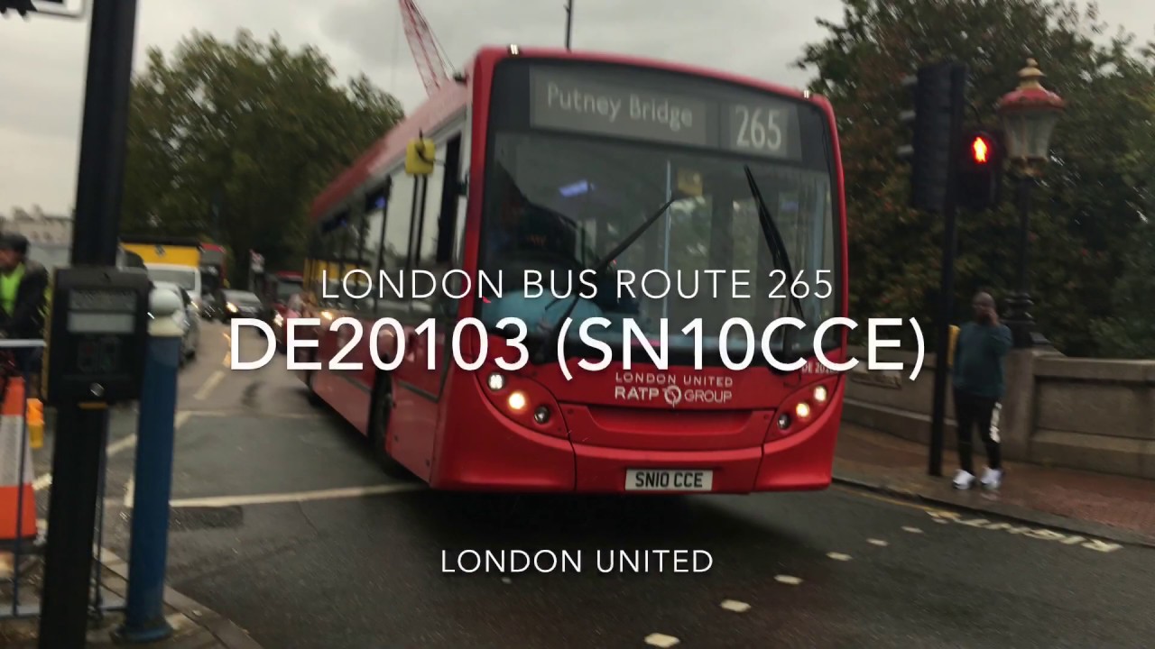 Last Day at S | London United ADL Enviro200 (DE20103-SN10CCE) Route 265 ...