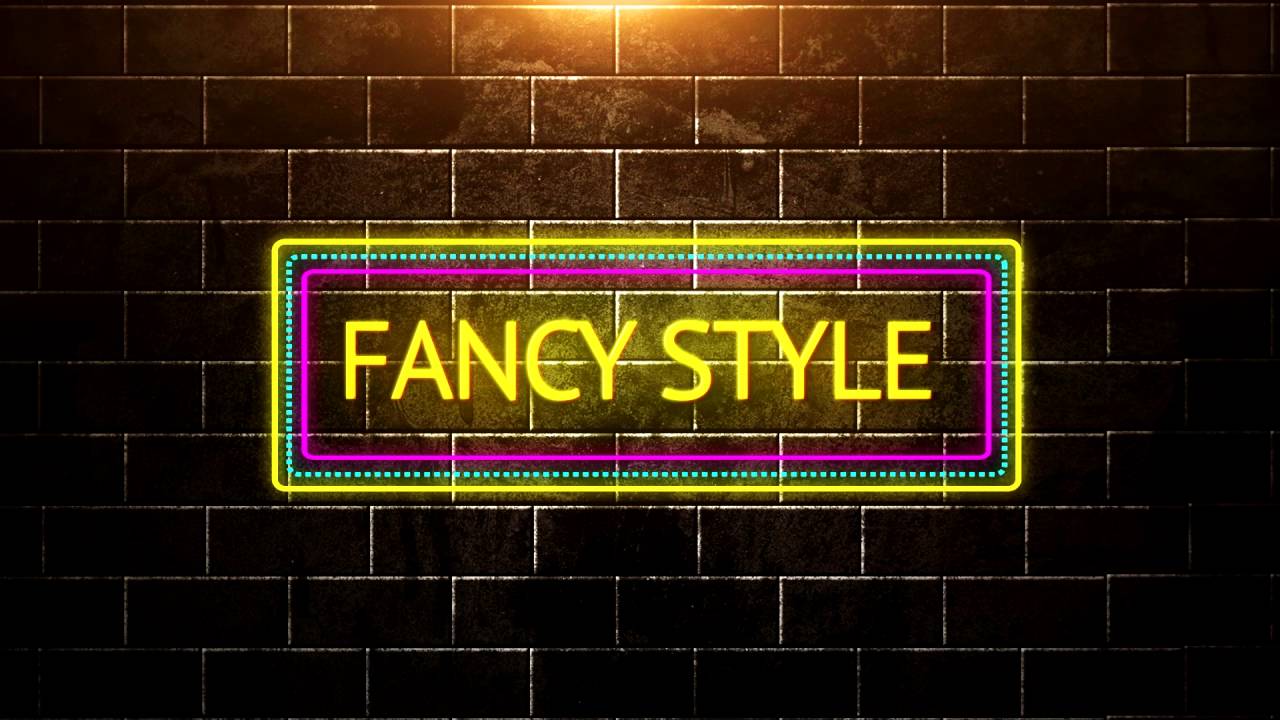 Neon Light Title Pack : After effects template - YouTube