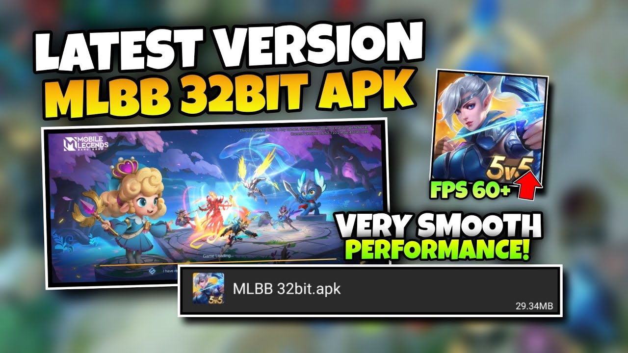 LATEST MLBB 32BIT VERSION! The Most Optimize Version of Mobile Legends ...