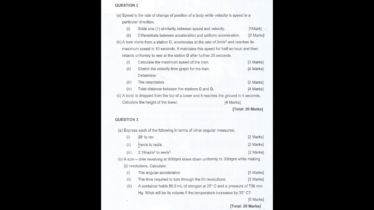 Engineering Science Revision 4 - YouTube