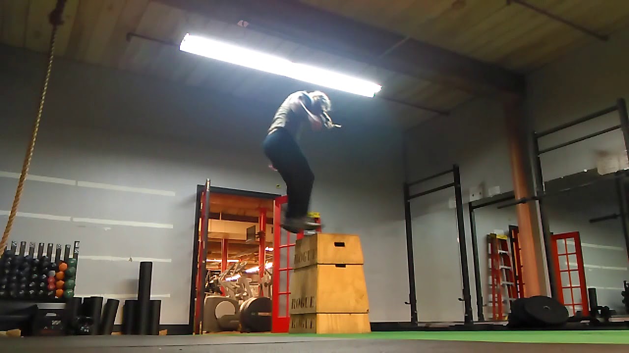 Ass Crack Kills Highest Box Jump Yet - YouTube