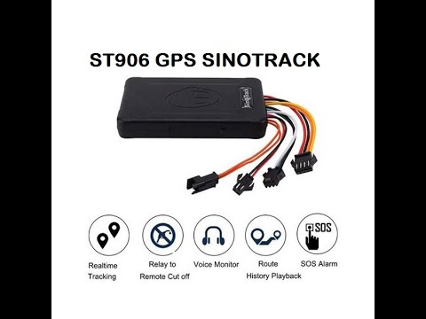 GPS SINOTRACK ST906 - PRESENTACION - YouTube