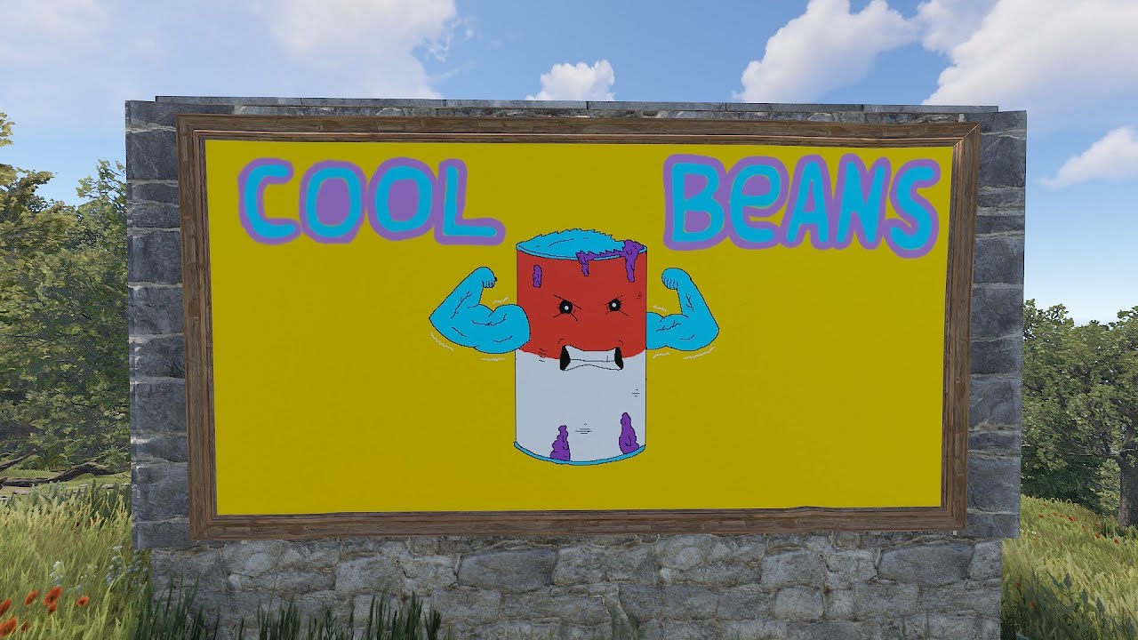 Rust drawing: Cool beans - YouTube