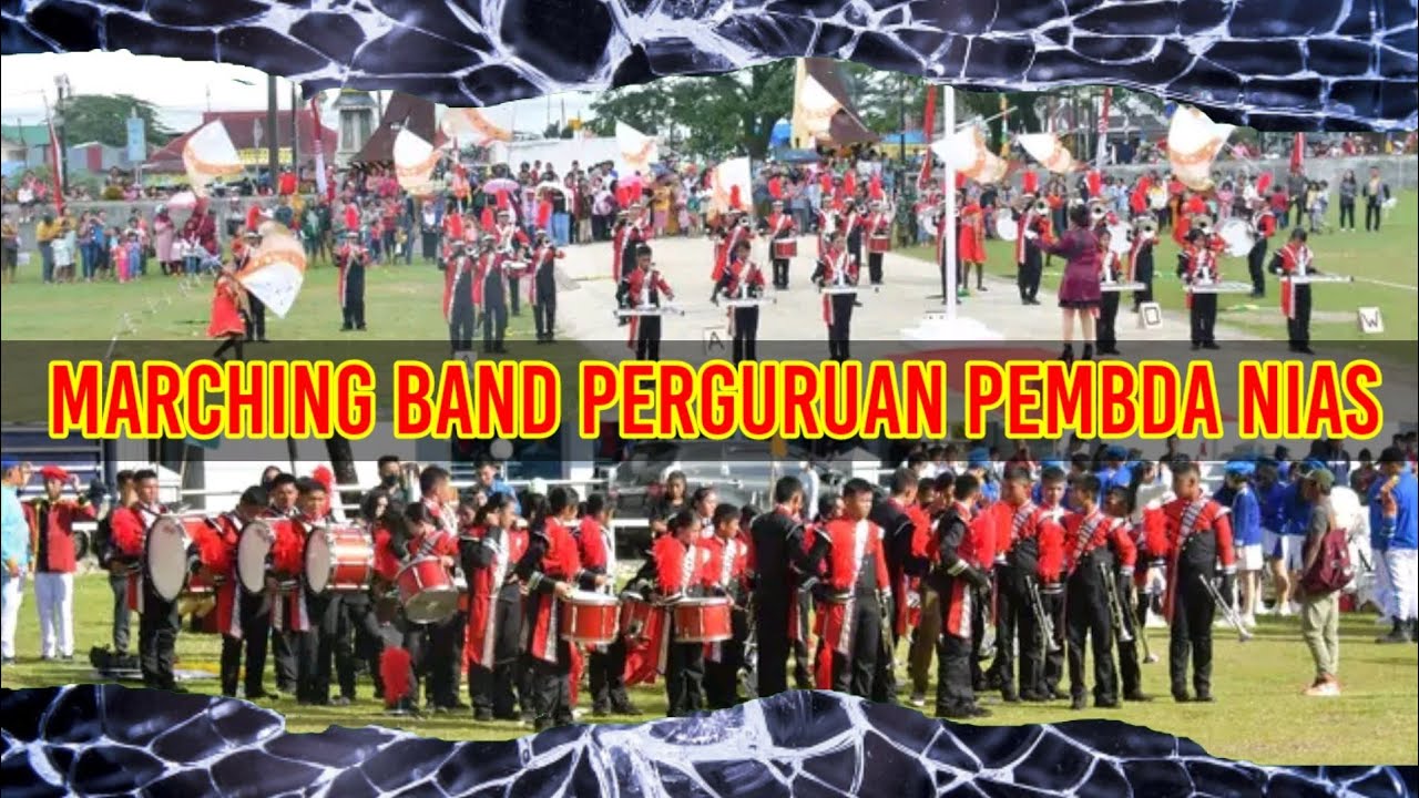 Marching Band Perguruan PEMBDA Nias pada HUT Ke-77 KEMRI 2022 di Kota ...