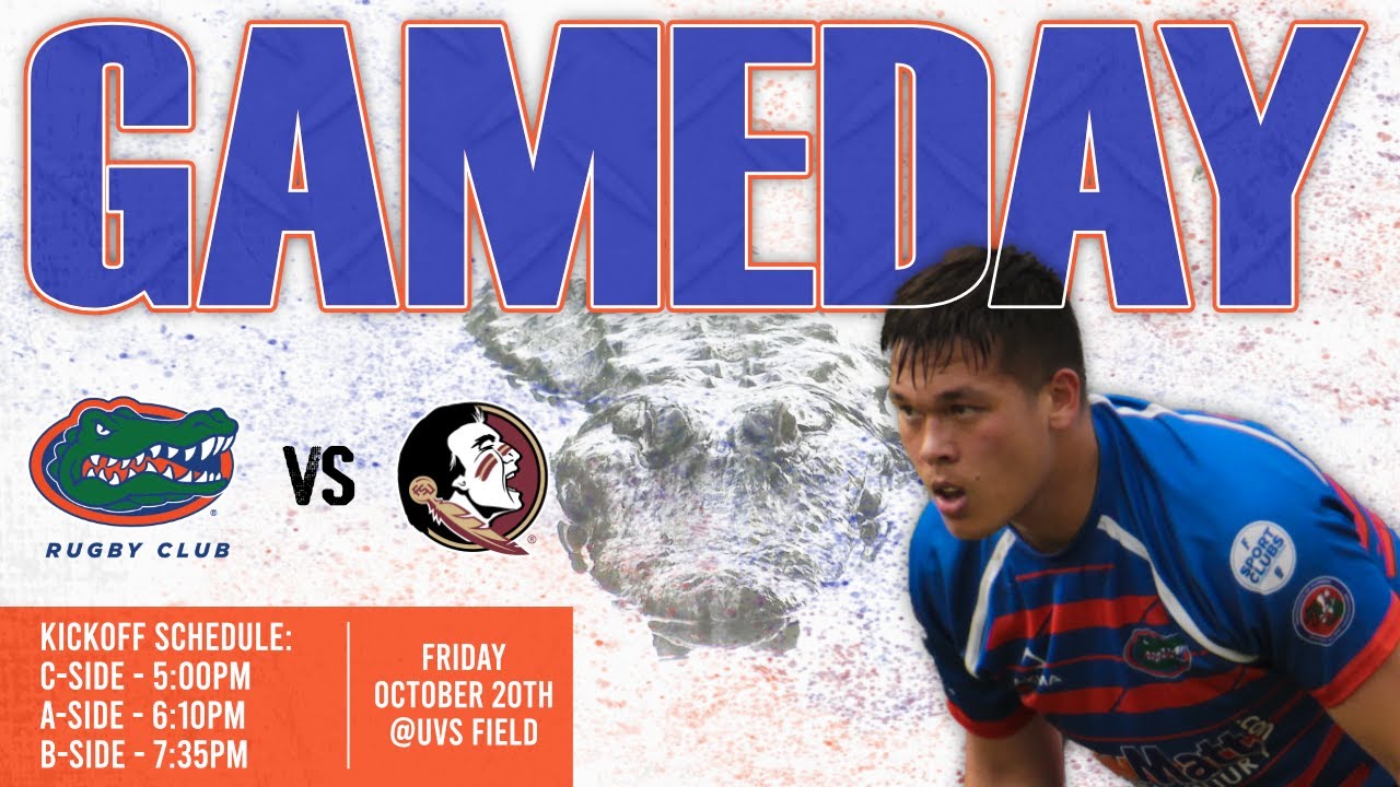 University of Florida Men's Rugby Club vs Florida State University Live ...