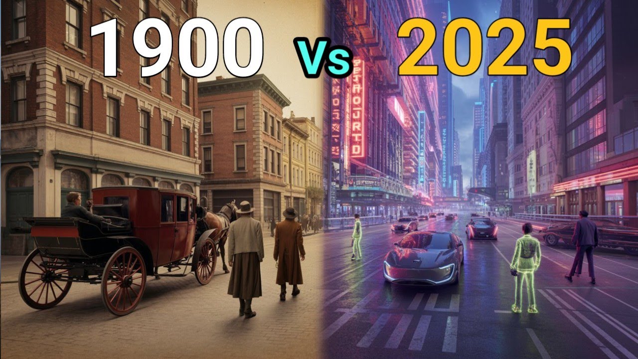 साल 1900 vs 2025 की जिंदगी में क्या फर्क आया है? 🤔।What Is Difference ...