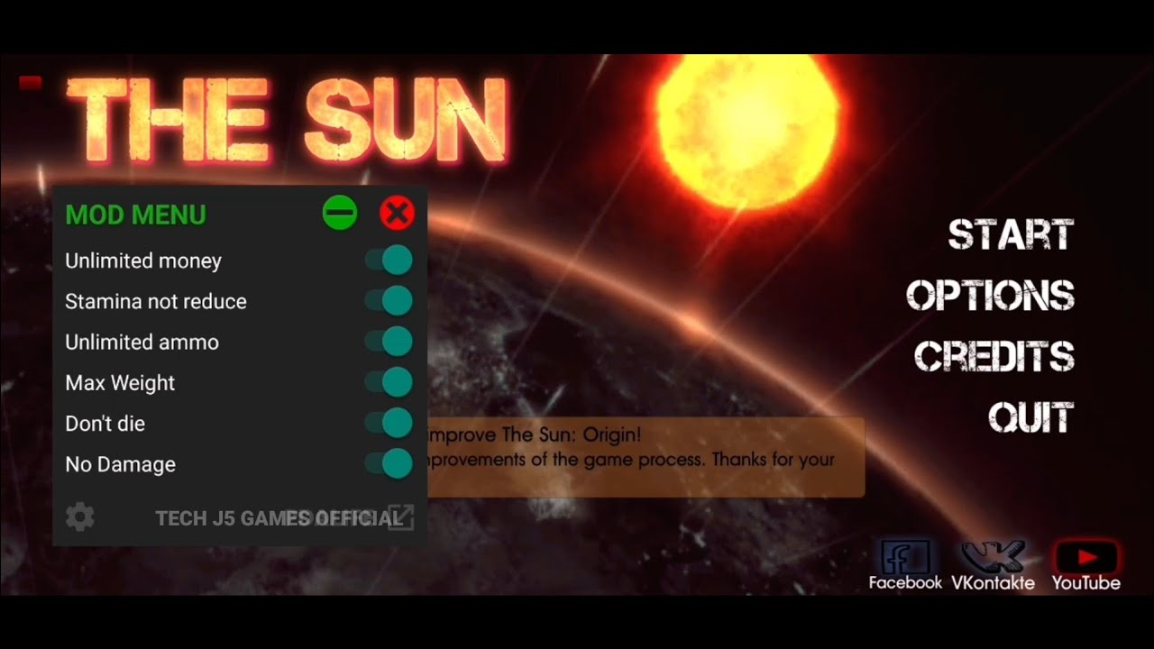 The Sun: Origin v2.2.4 Max Graphics Android Gameplay (60 FPS) - YouTube