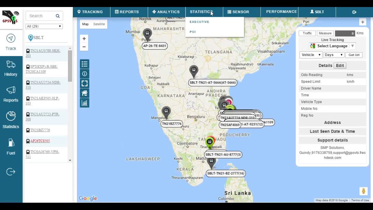 POI GPS Server Features By INFINITECH - YouTube
