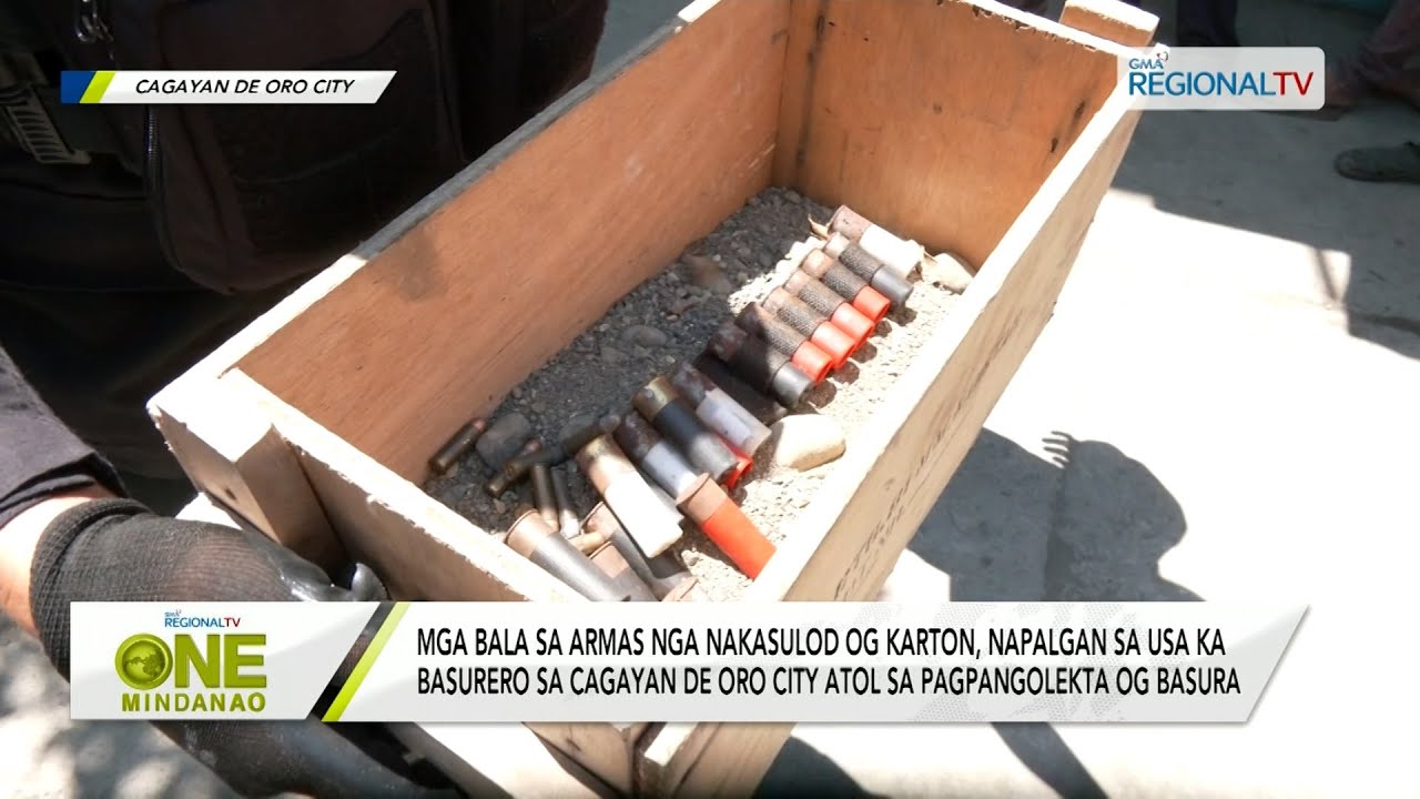 One Mindanao: Mga bala sa managlahing armas, nakaplagan sa mga basurero ...