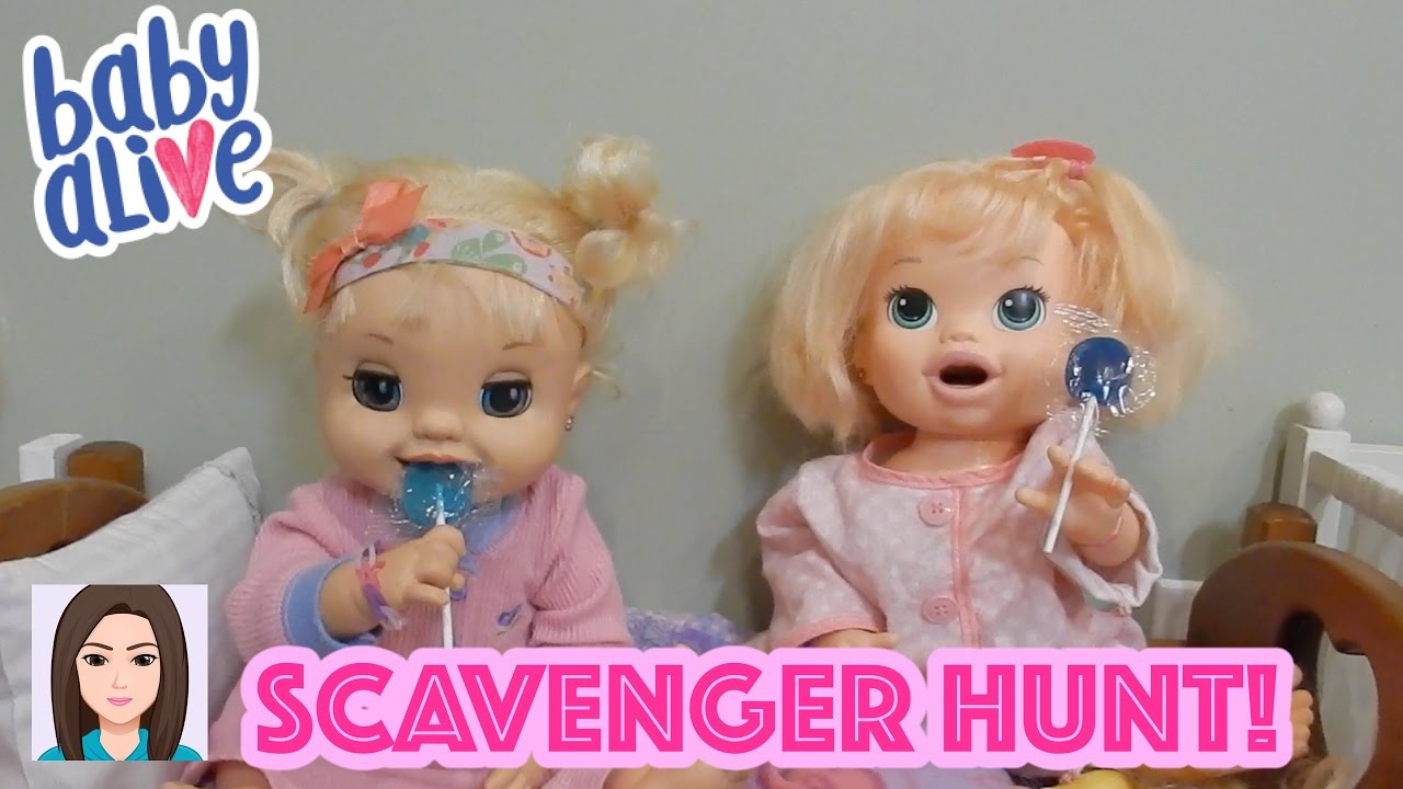 Emma and Kaylee Go On A Scavenger Hunt - YouTube