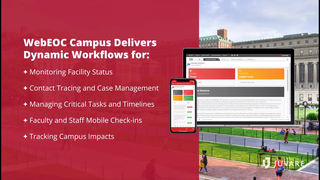 WebEOC Campus Overview - YouTube