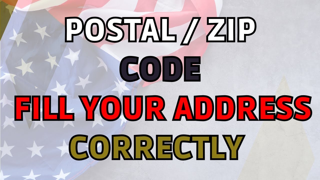 Apply For DV2025 | How To Fill The Address And Where To Get Your Postal ...