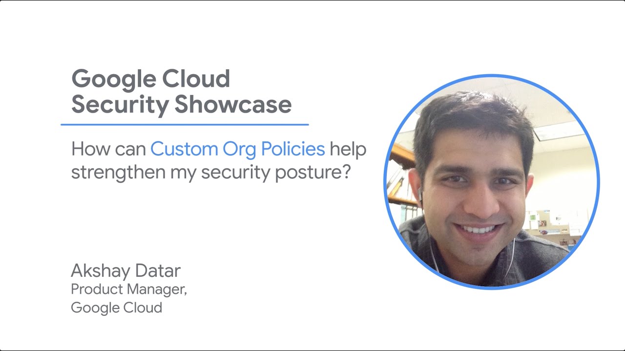 How can custom organization policies help strengthen security posture ...