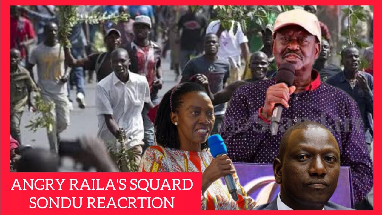 No where to HIDE for RUTO! Angry Raila's Squard STORMS Statehouse Over ...