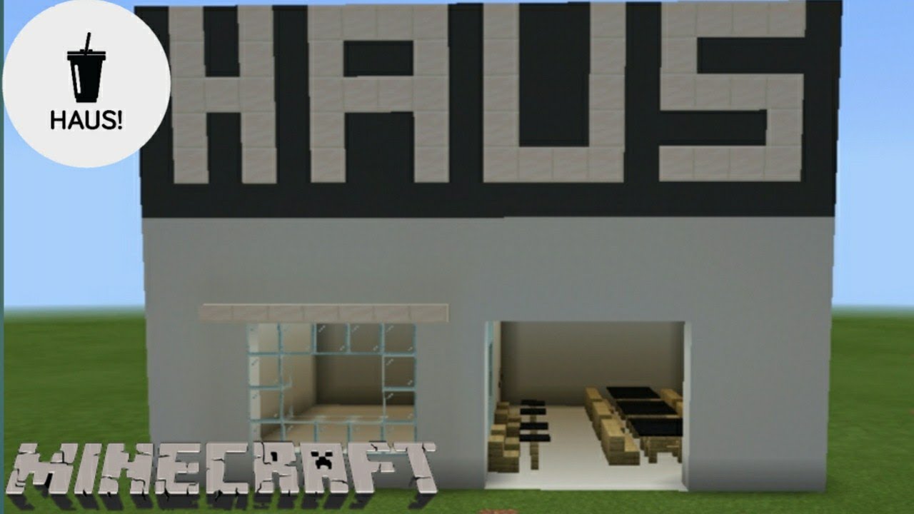 MINECRAFT : Tutorial Cara Membuat Toko HAUS - YouTube