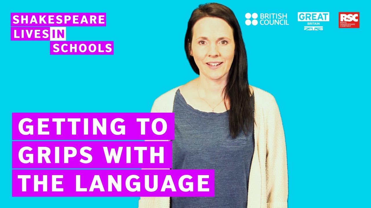How to teach Shakespeare: getting to grips with the language - YouTube