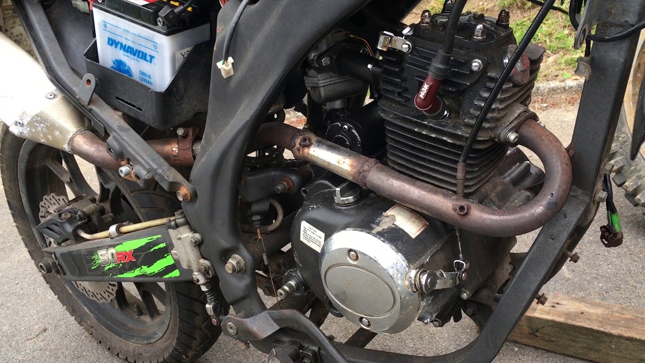 Apollo RX50 Orion 2012 ,getting the engine to run right! (Two) - YouTube