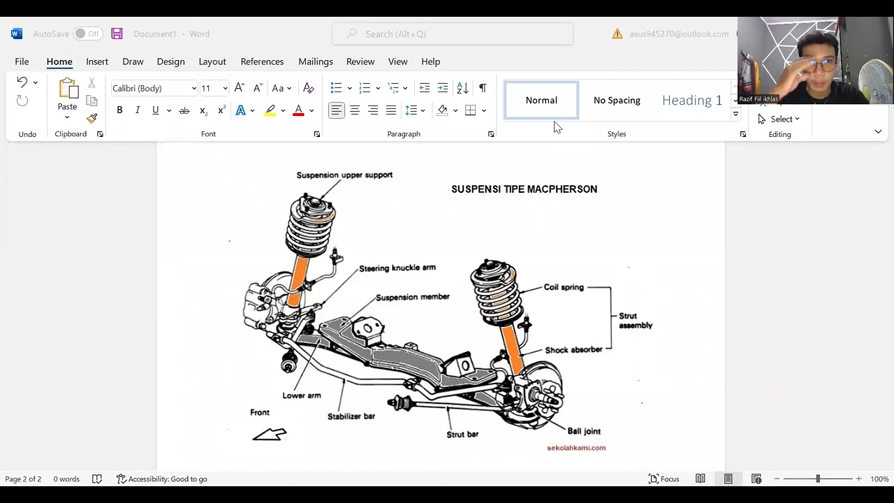 penjelasan suspensi rigid dan suspensi independent - YouTube