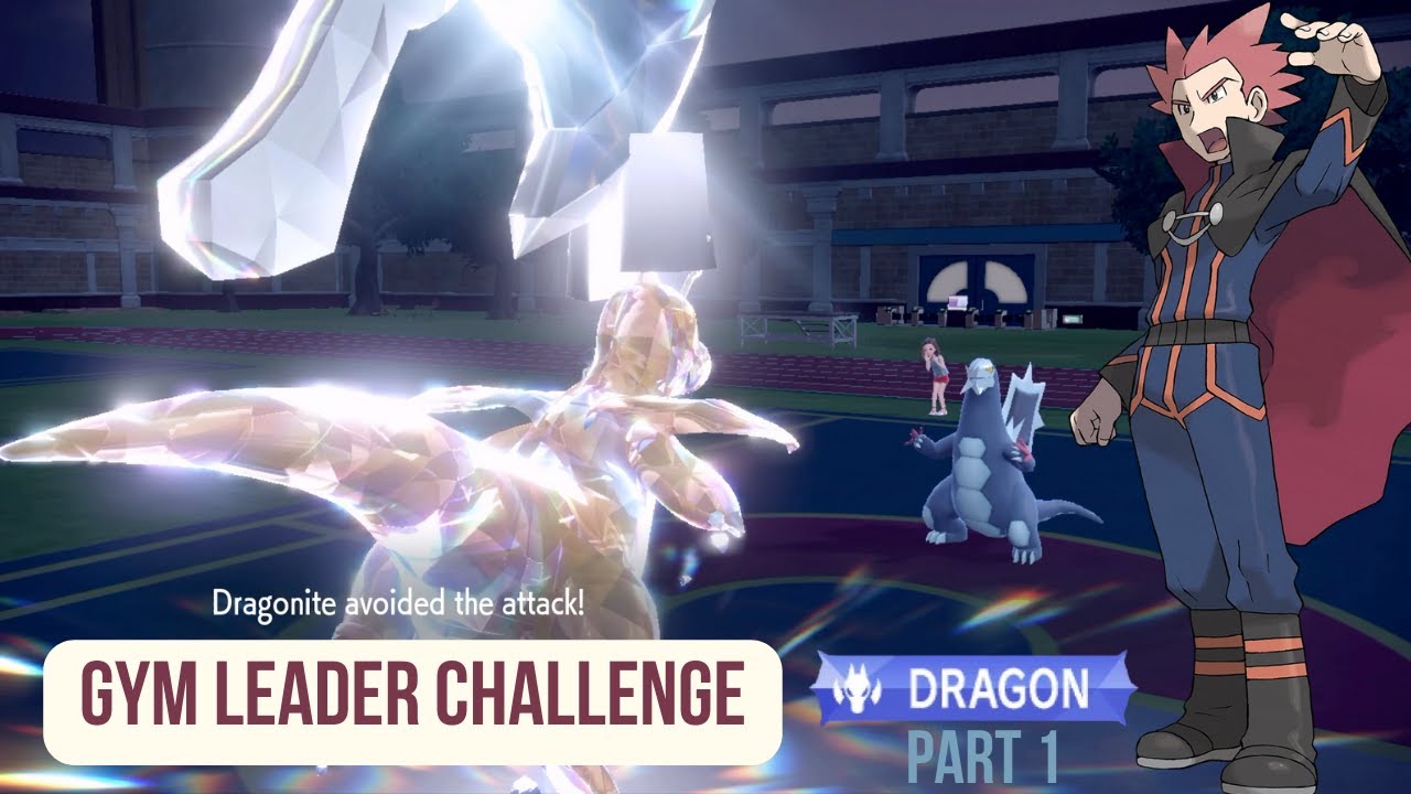 GYM LEADER CHALLENGE: Dragons ONLY Part 1 - YouTube