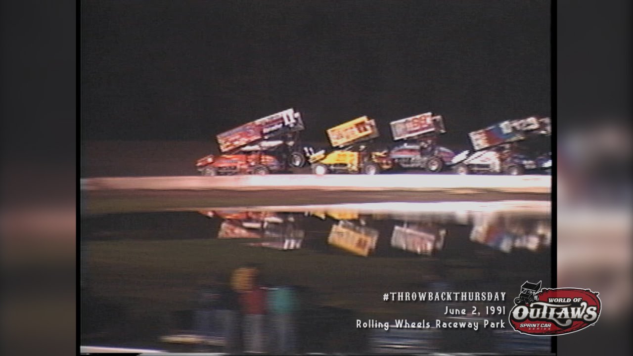 #ThrowbackThursday: World of Outlaws Sprint Cars Rolling Wheels Raceway ...