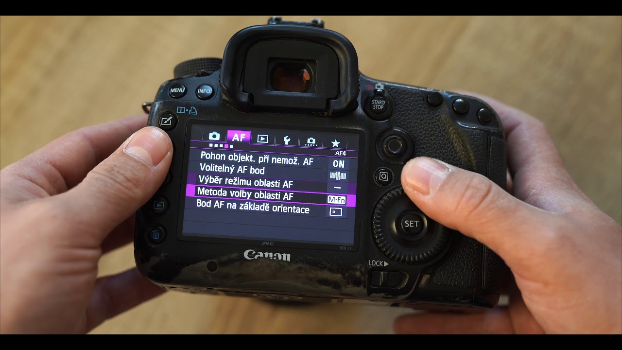 Jak nastavit Canon 5D Mark 3 na focení ? 4K - YouTube