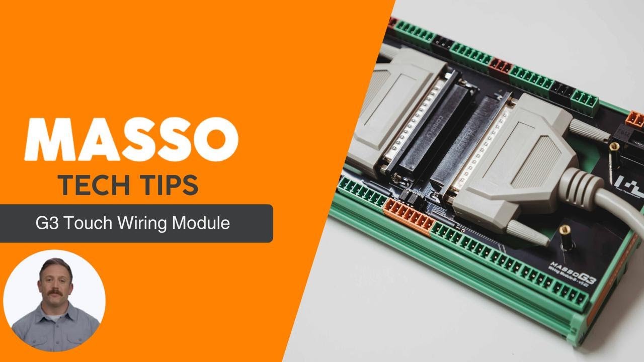 MASSO Tech Tip: Installing the MASSO Wiring Module for Faster & Cleaner CNC Installs - YouTube