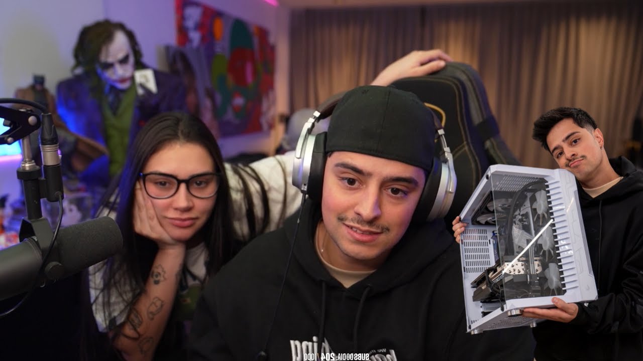 CORINGA VAI SORTEAR SEU PC GAMER PARA SEUS SEGUIDORES - YouTube