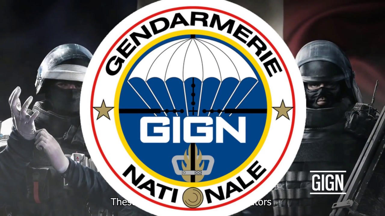 Rainbow Six Siege R6s GIGN (Groupe d'Intervention de la Gendarmerie ...