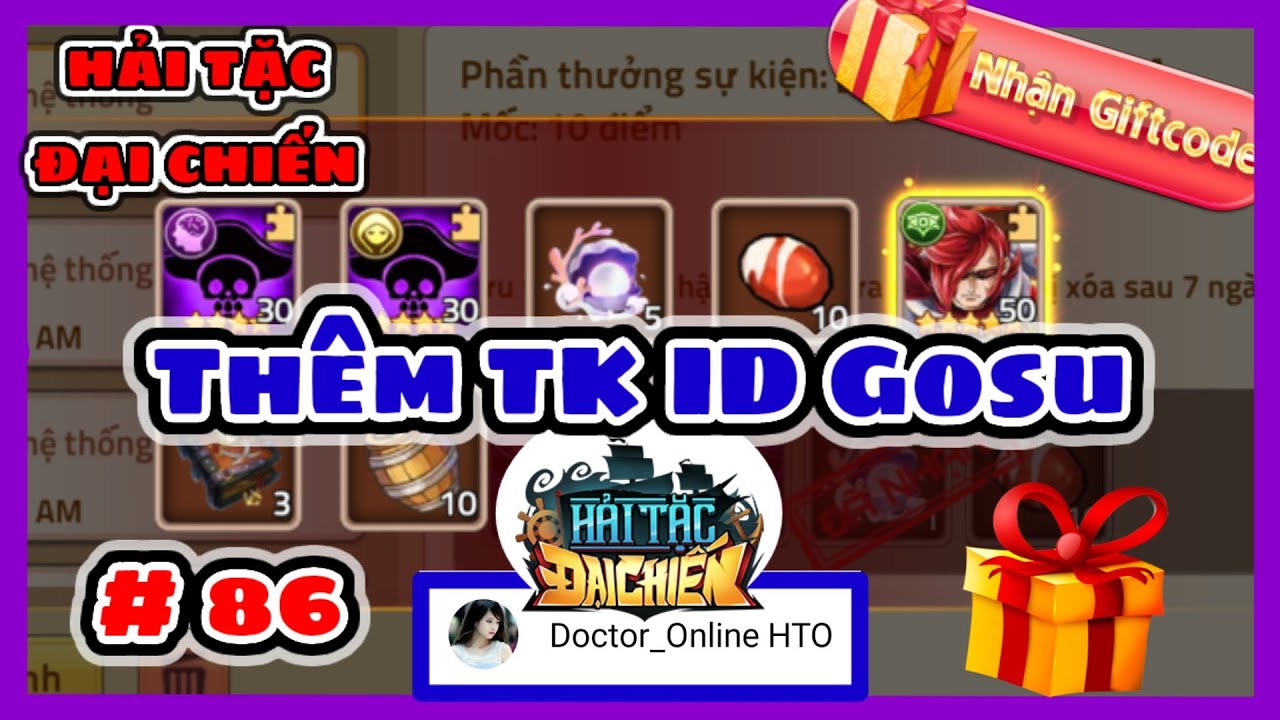 One Piece 86 ♫ Hướng dẫn chuyển đổi tài khoản Gmail và FB sang ID GOSU ...