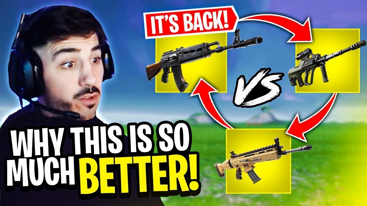 The Heavy AR Is BACK! Which AR Is Better?! (Fortnite Chapter 2) - YouTube