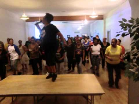 B.E Bop Line Dance taught by Jackie Bowie -(DanceforFun Fourlife) - YouTube
