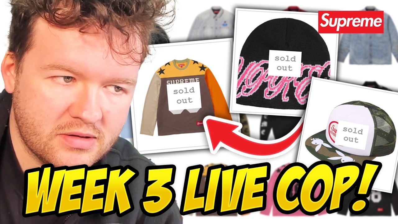 SUPREME SS26 WEEK 3 LIVE COP! TESTING FOR MM6 NEXT WEEK? - YouTube