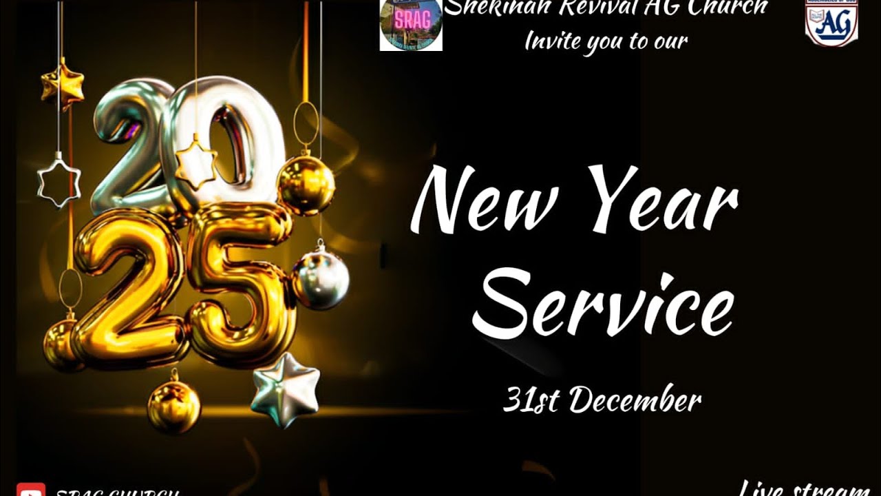 LIVE | New Year Service 2025 | Rev S Selwyn Joseph | SRAG Chruch - YouTube