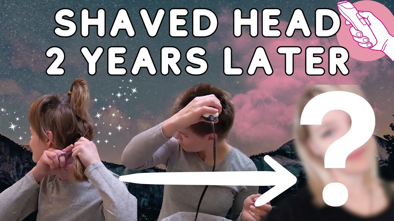 Hair Transformation Timelapse: Shaving My Head to 24 Months Of Hair ...