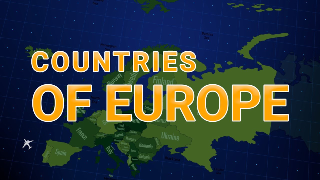 Countries of Europe. Some Facts about Europe. Geohistory - YouTube