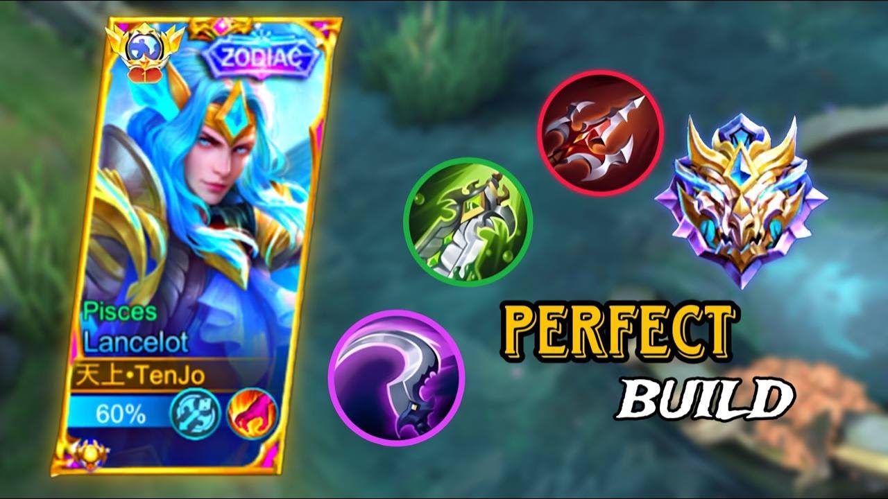 PERFECT LANCELOT 1SHOT BUILD FOR SOLO RANK 🔥 - YouTube