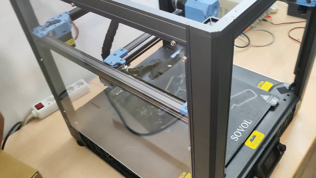 DIY enclosure for Sovol SV08, part 1 - YouTube