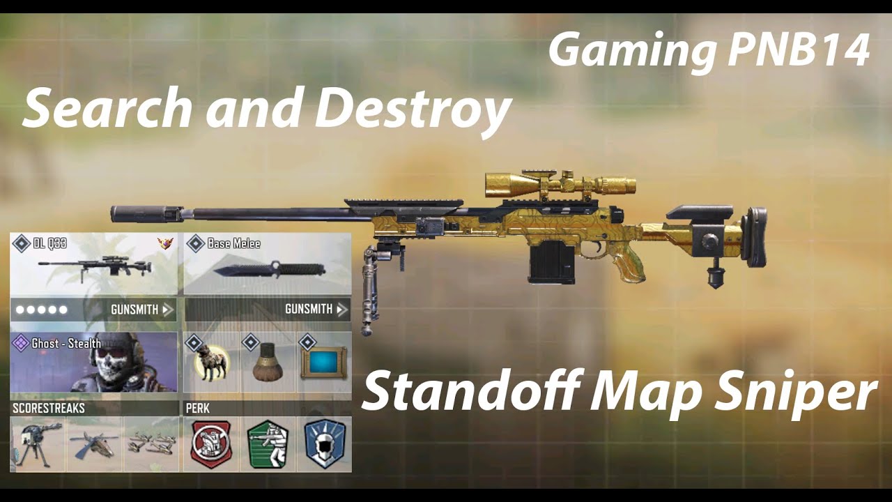 Search and Destroy Standoff Map Sniper COD Mobile - YouTube