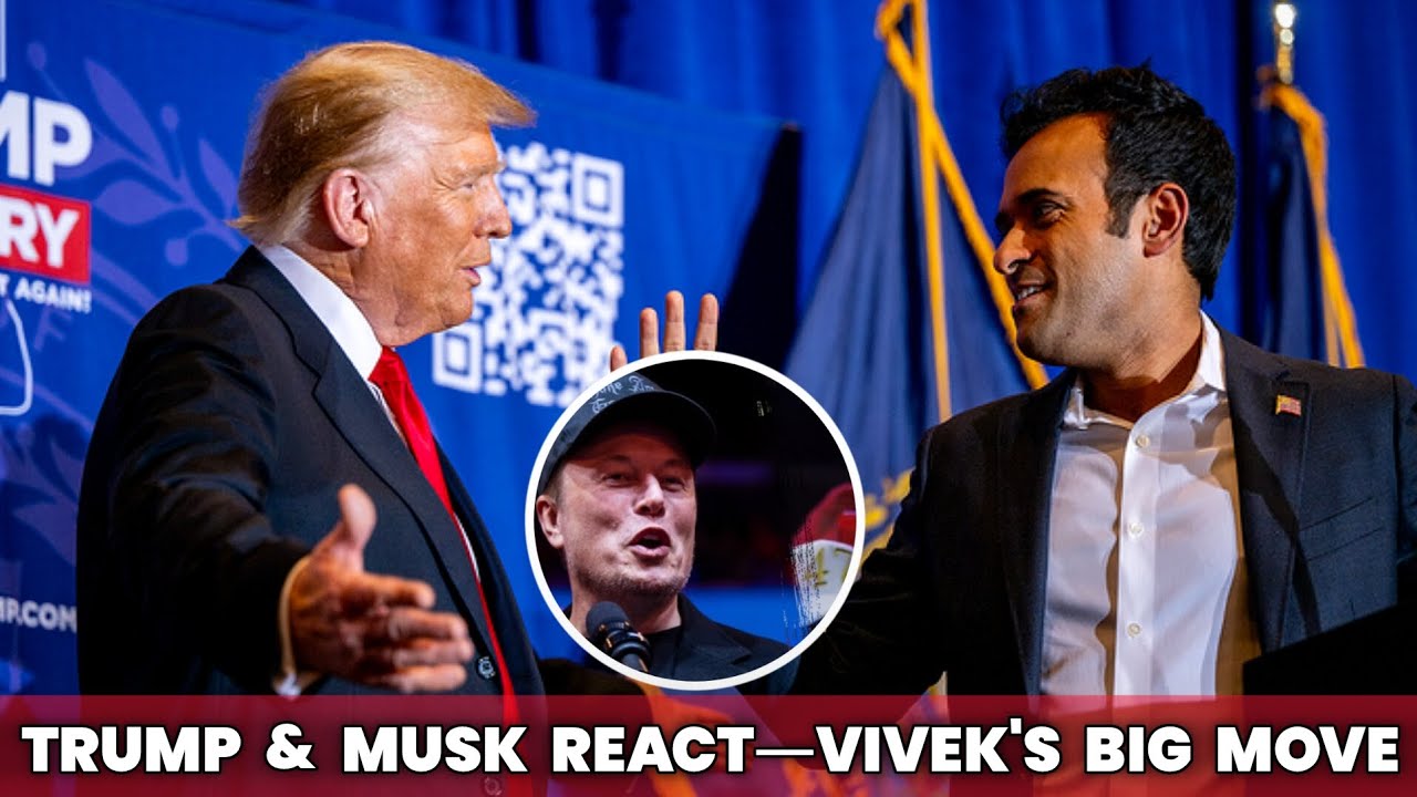Trump & Musk React as Vivek Ramaswamy Enters Governor’s Race - YouTube