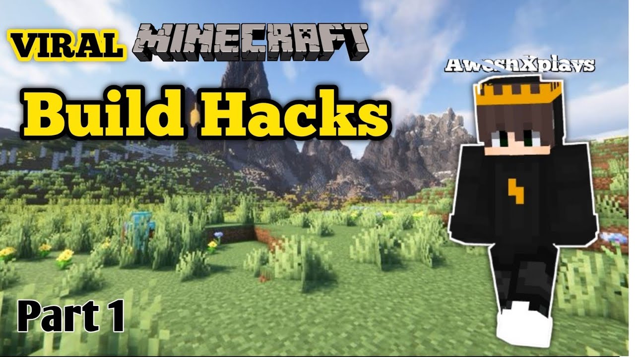 Trying VIRAL Minecraft Build Hacks That Actually Work! (Hindi ...