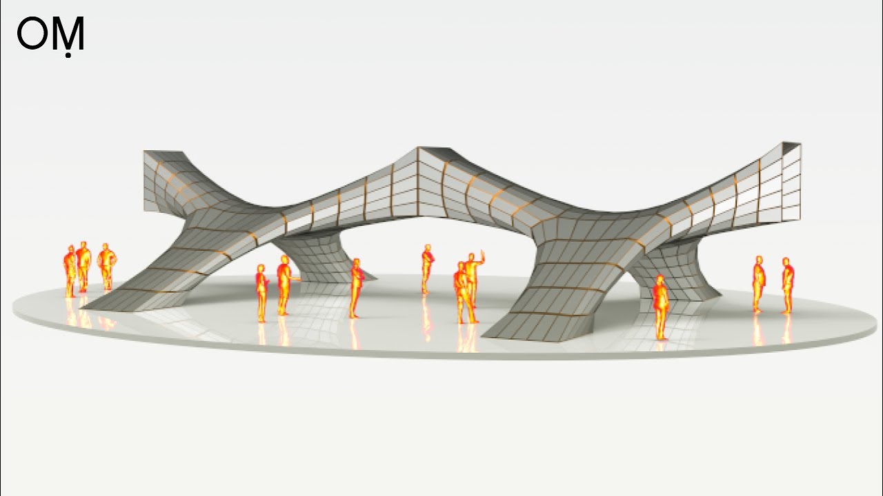 grasshopper kangaroo tutorial - Tensile (QuadDivide) - YouTube