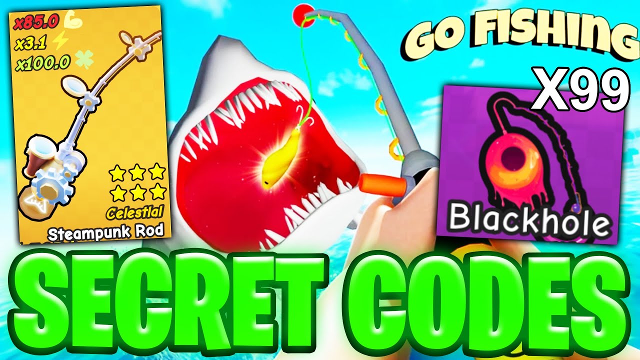 Roblox GO FISHING 2025 OP CODES! - YouTube